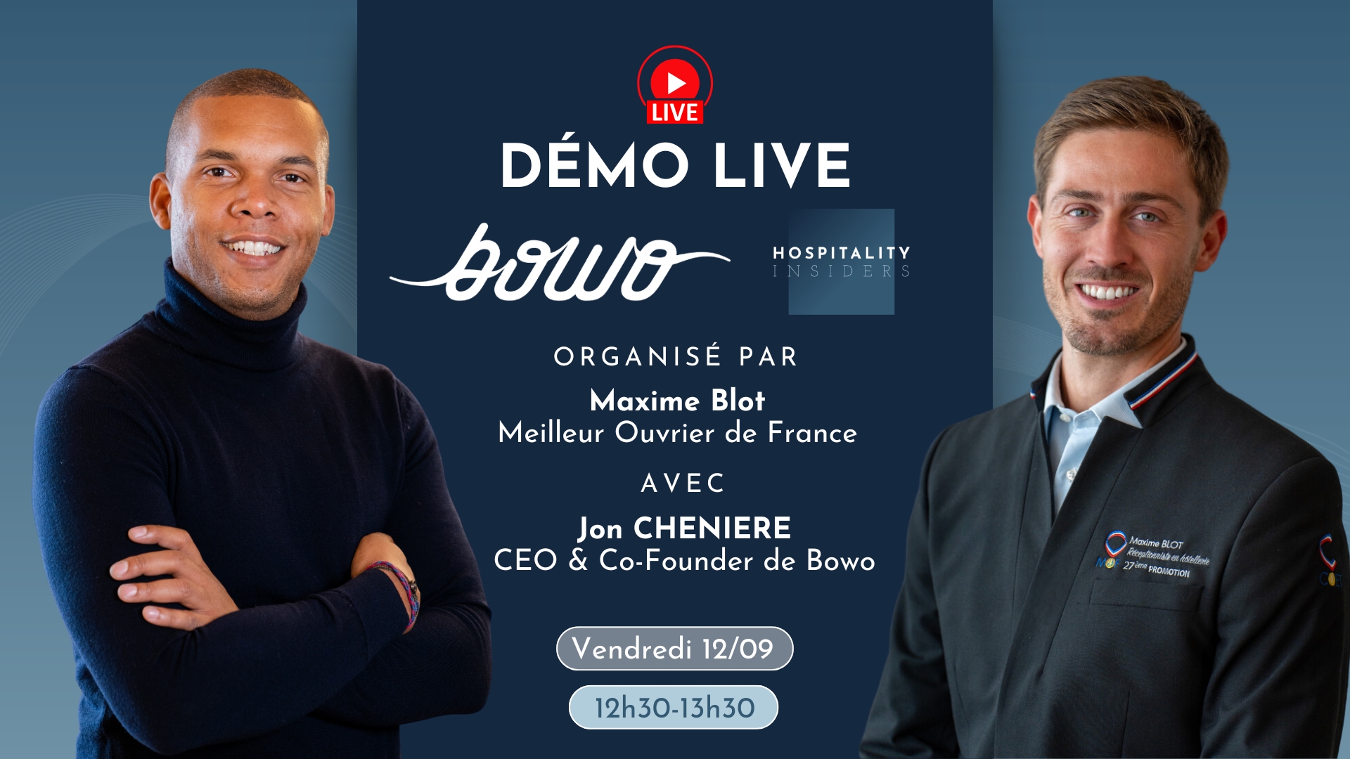 Démo live - Bowo avec Jon Cheniere